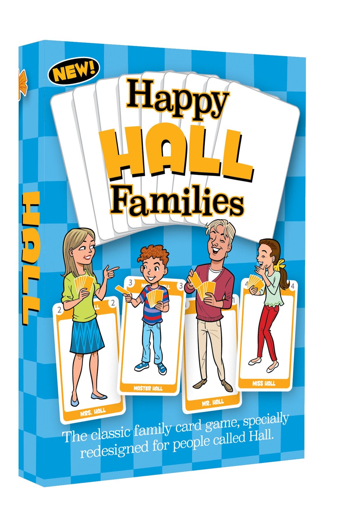 Happy Families Game for the Hall family - Go For It Games UK